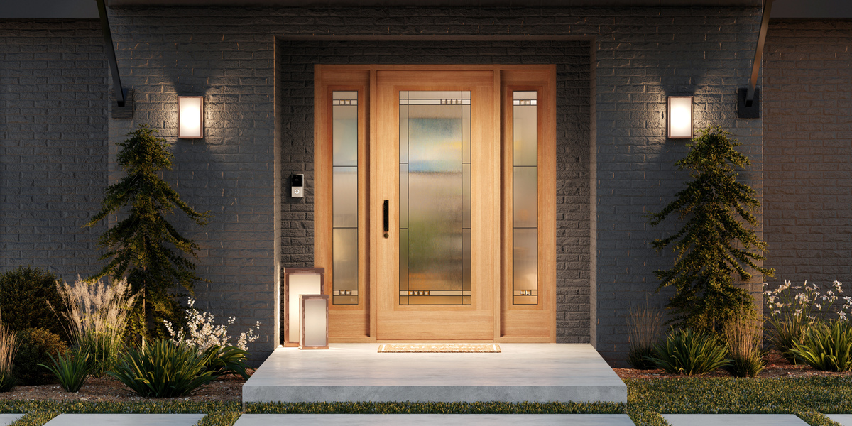 Edgewood: New Decorative Doorglass | Western Reflections Edgewood: New Decorative Doorglass | Western Reflections